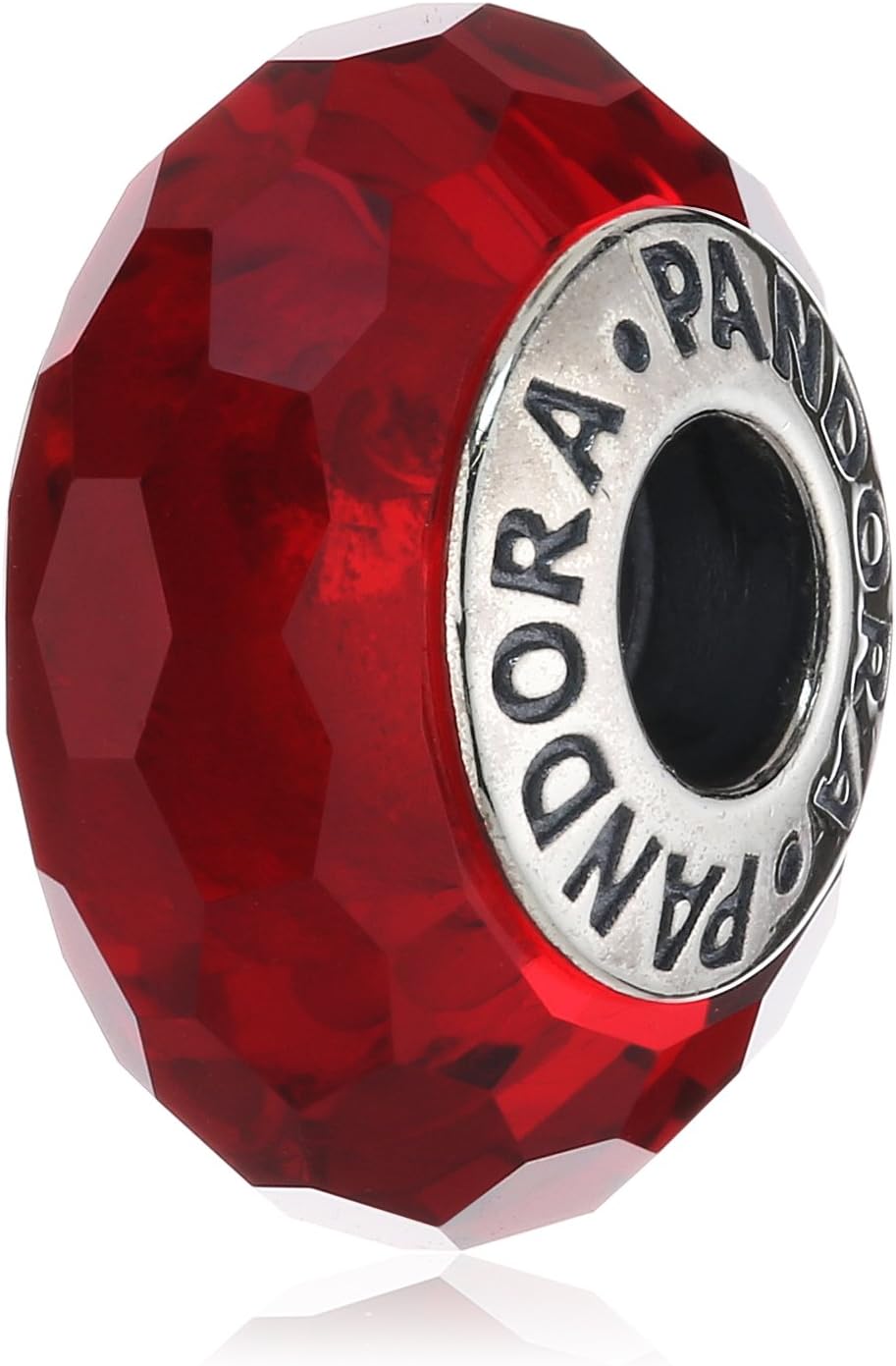 Amazon.com: Pandora Red Faceted Murano Charm 791066: Clothing, Shoes ...