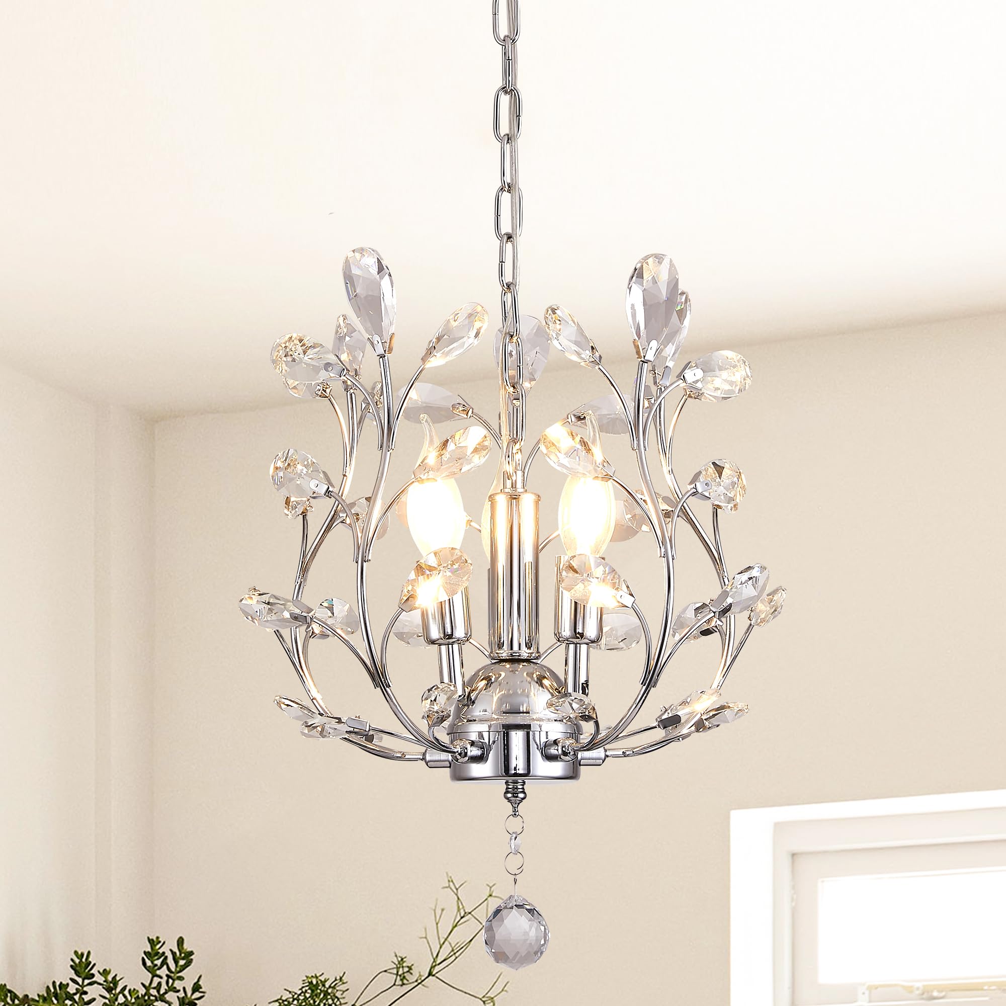 Ganeed Chandeliers Ceiling Light K9 Crystal Modern Pendant Light ...