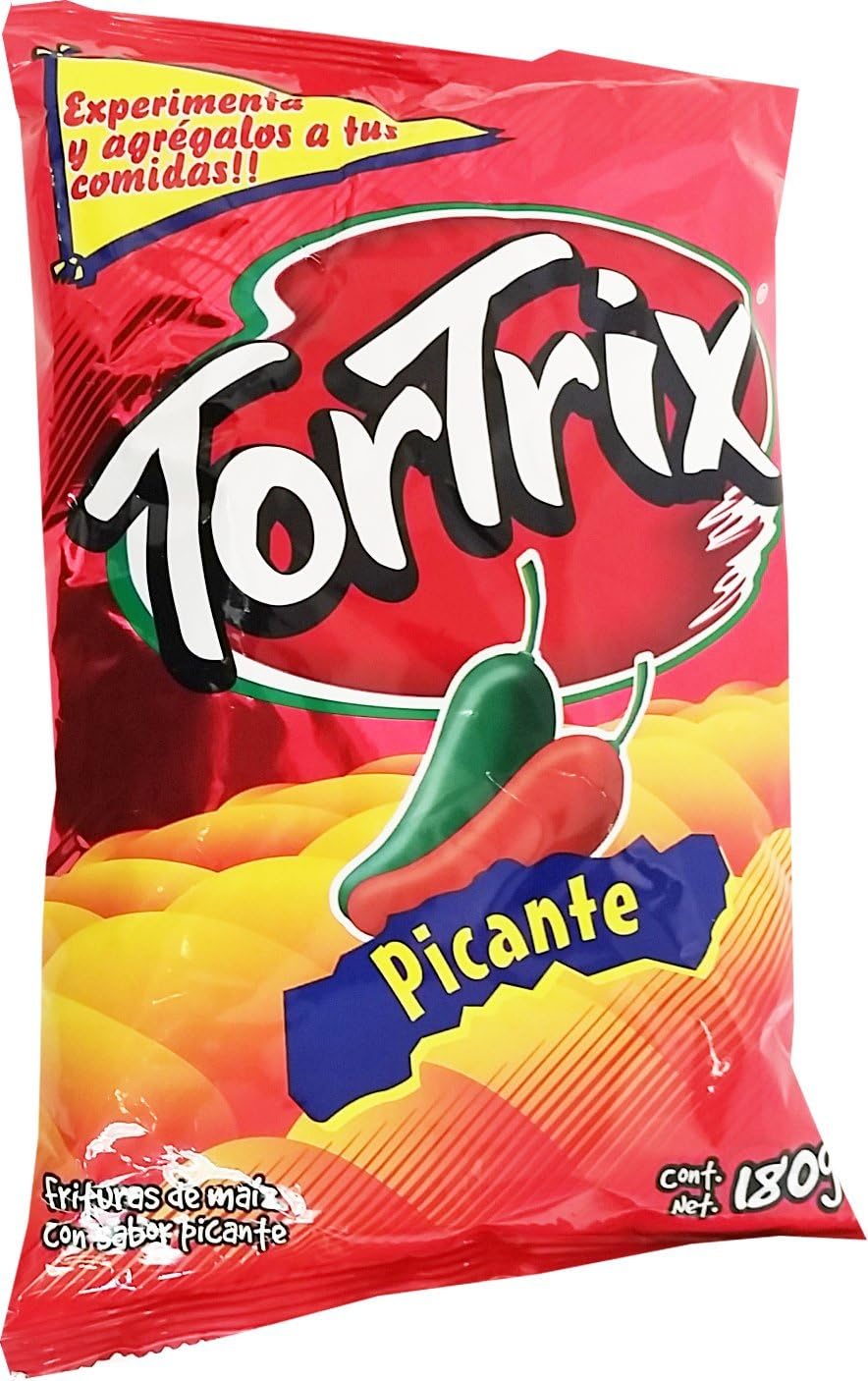 Amazon.com: TORTRIX Corn Chips (Picante/Spicy, 2 Pack)