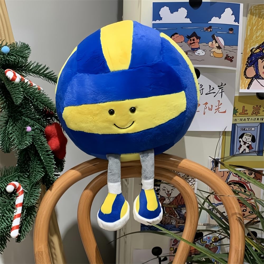 Amazon.com: XIZHI 13.7" Cute Football Plush Toys Soft Stuffed Sport ...