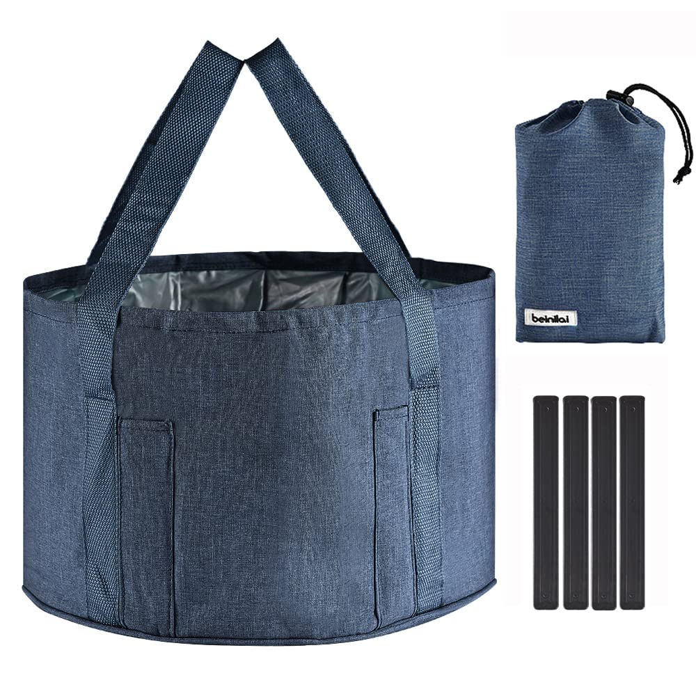 Amazon.com: Beinilai 30L Collapsible Foot Bath Basin, Portable Foot ...