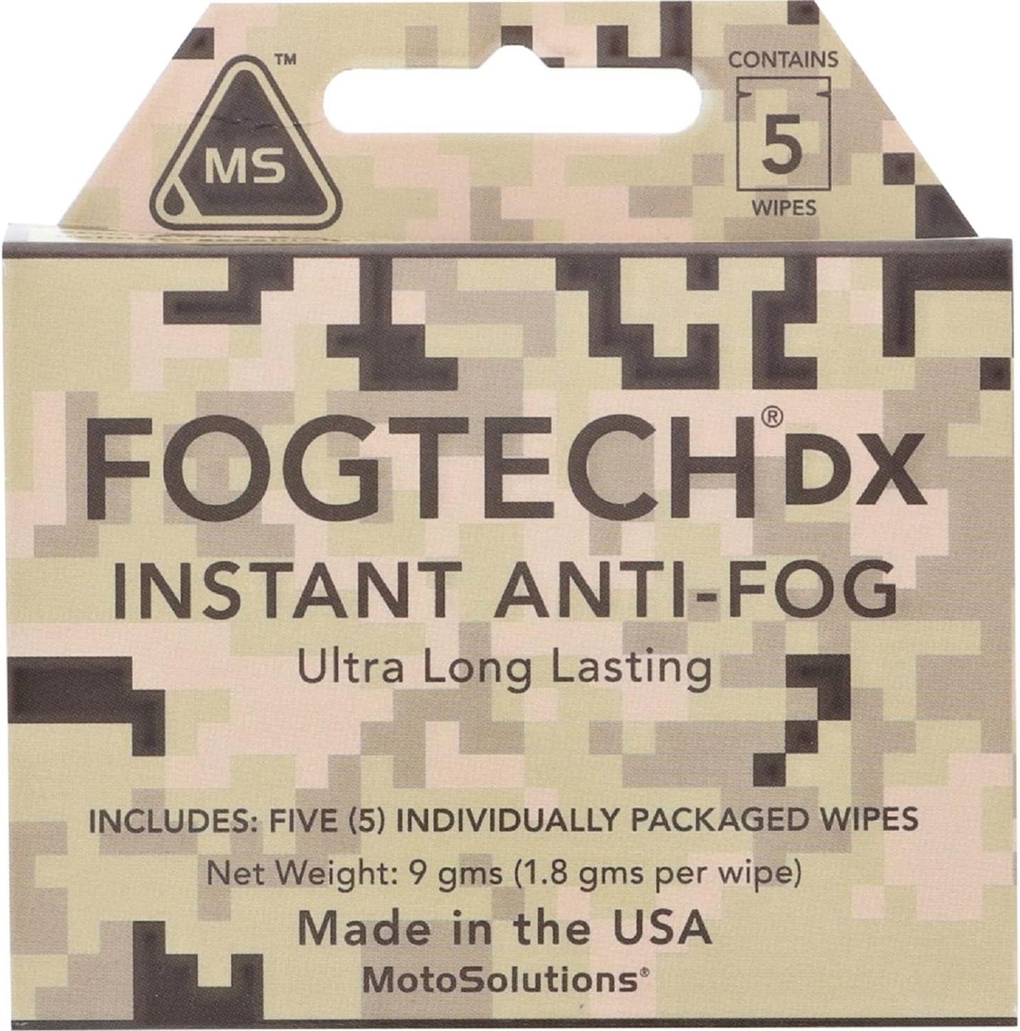 MotoSolutions FogTech Advanced Anti Fog 5 Pk - Camo : Amazon.it: Sport ...