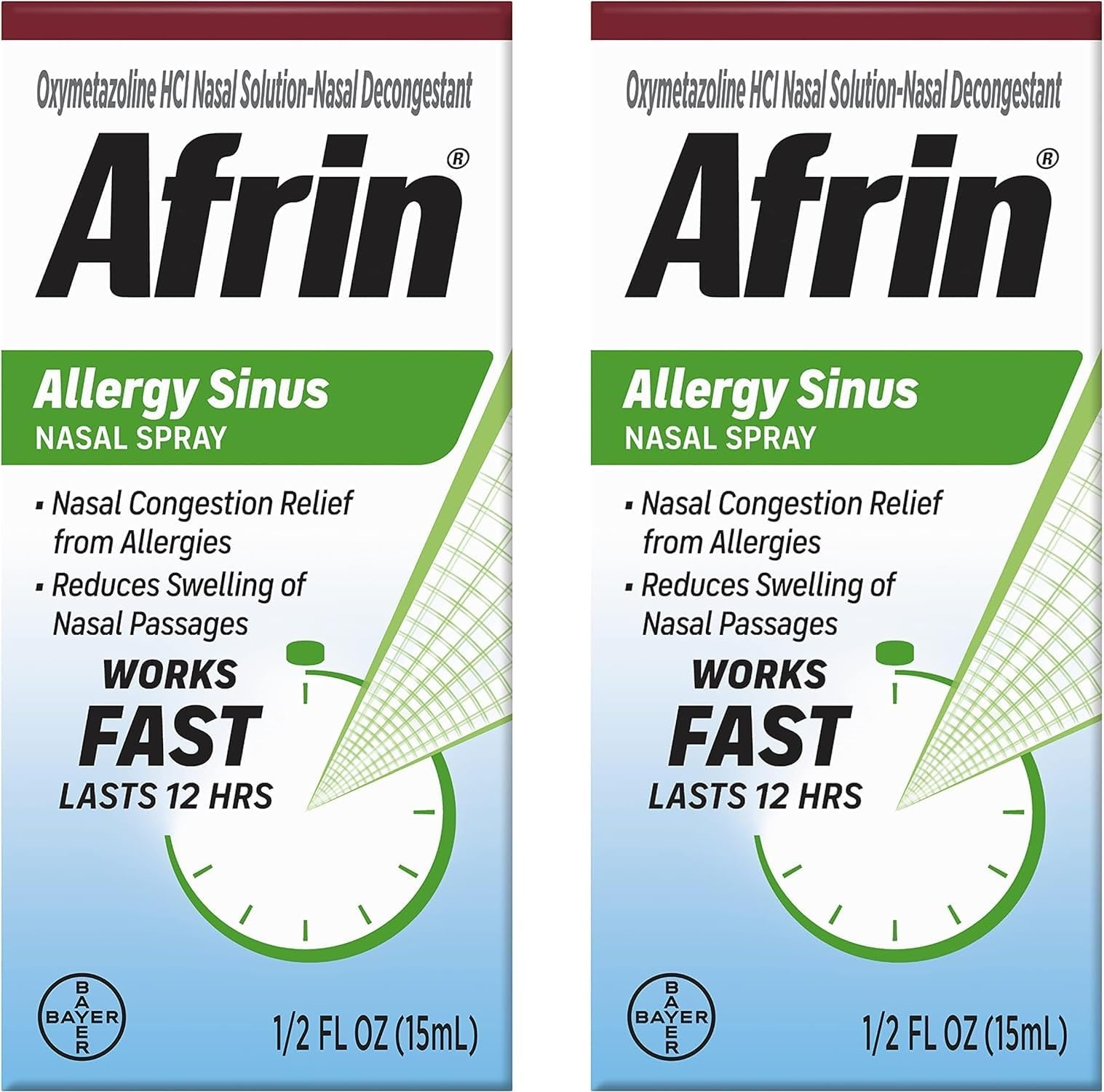 Amazon.com : Afrin Allergy Sinus Nasal Spray - Fast and Powerful Nasal ...