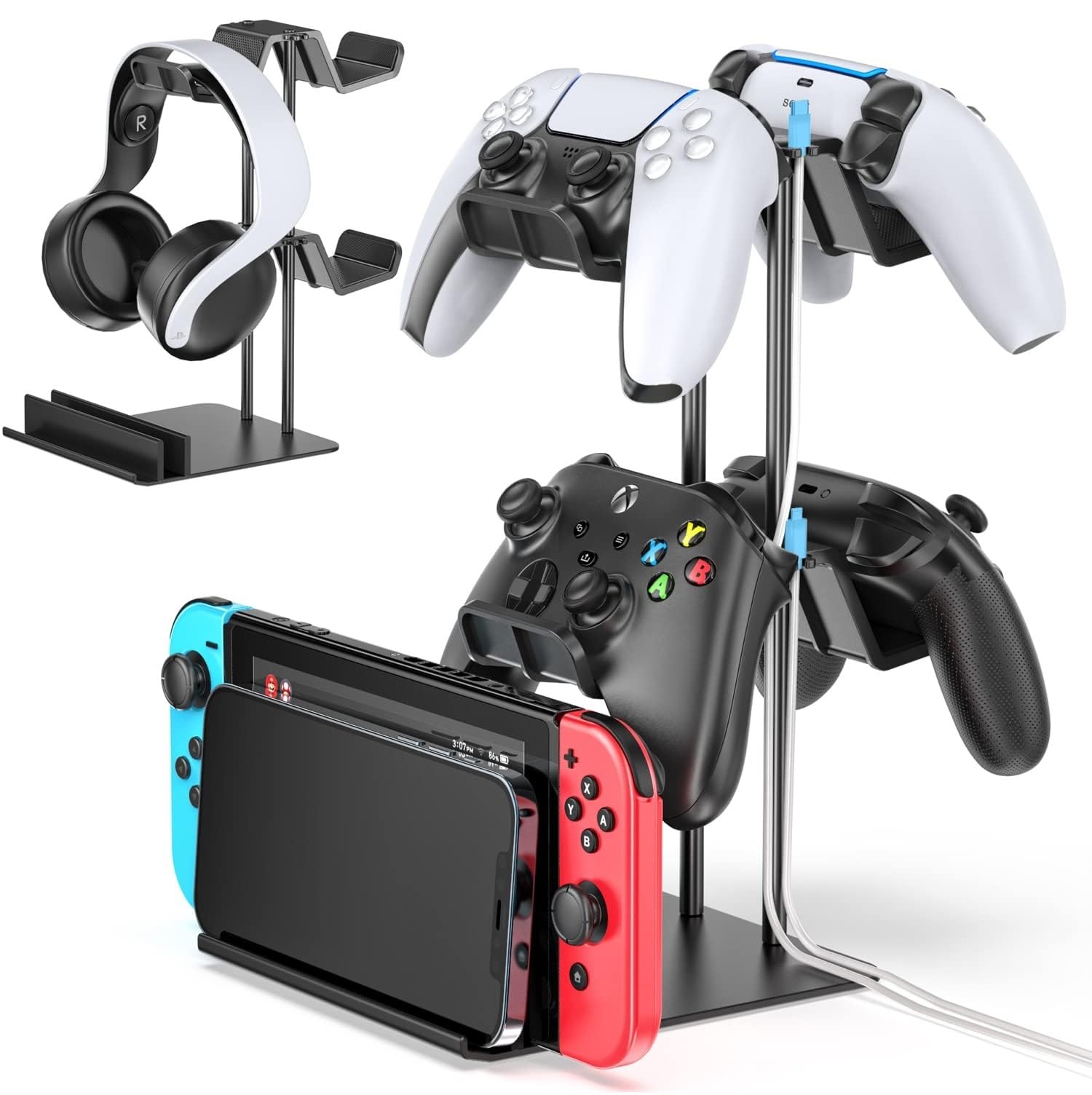TMG Controller Organizer for Desk, Display Controller Stand for PS5 ...