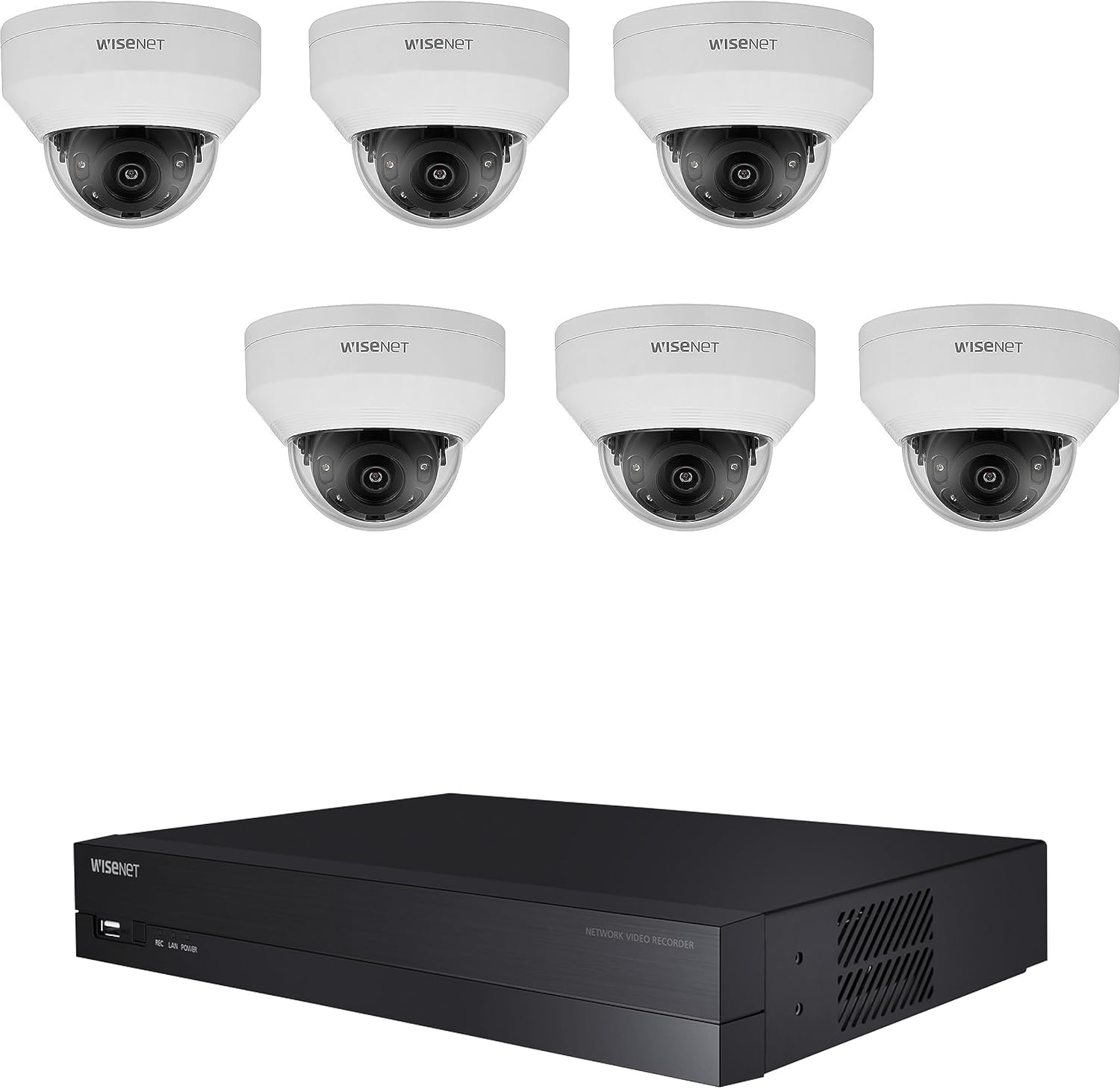 Amazon.com : Hanwha Wisnet A-Series 8 Channel PoE IP Camera System, ARN ...