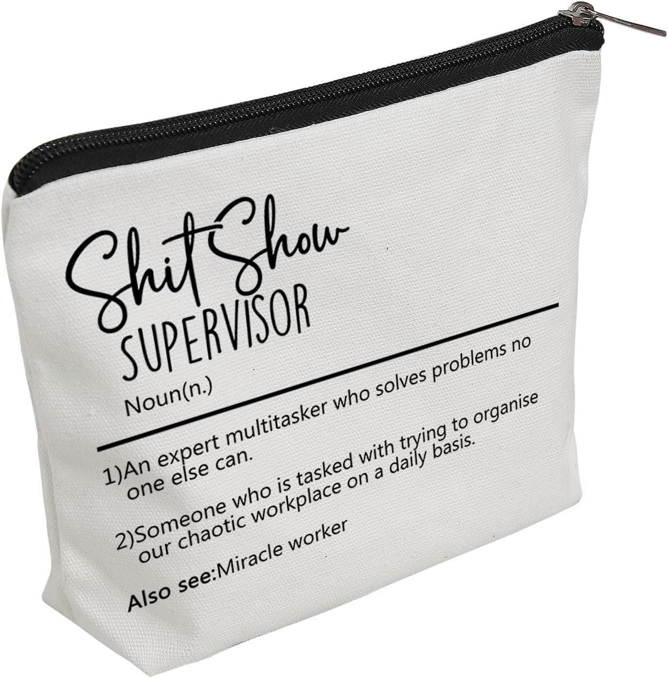 Amazon.com: WZJHCL Shit Show Supervisor Definition Survival Kit Boss ...