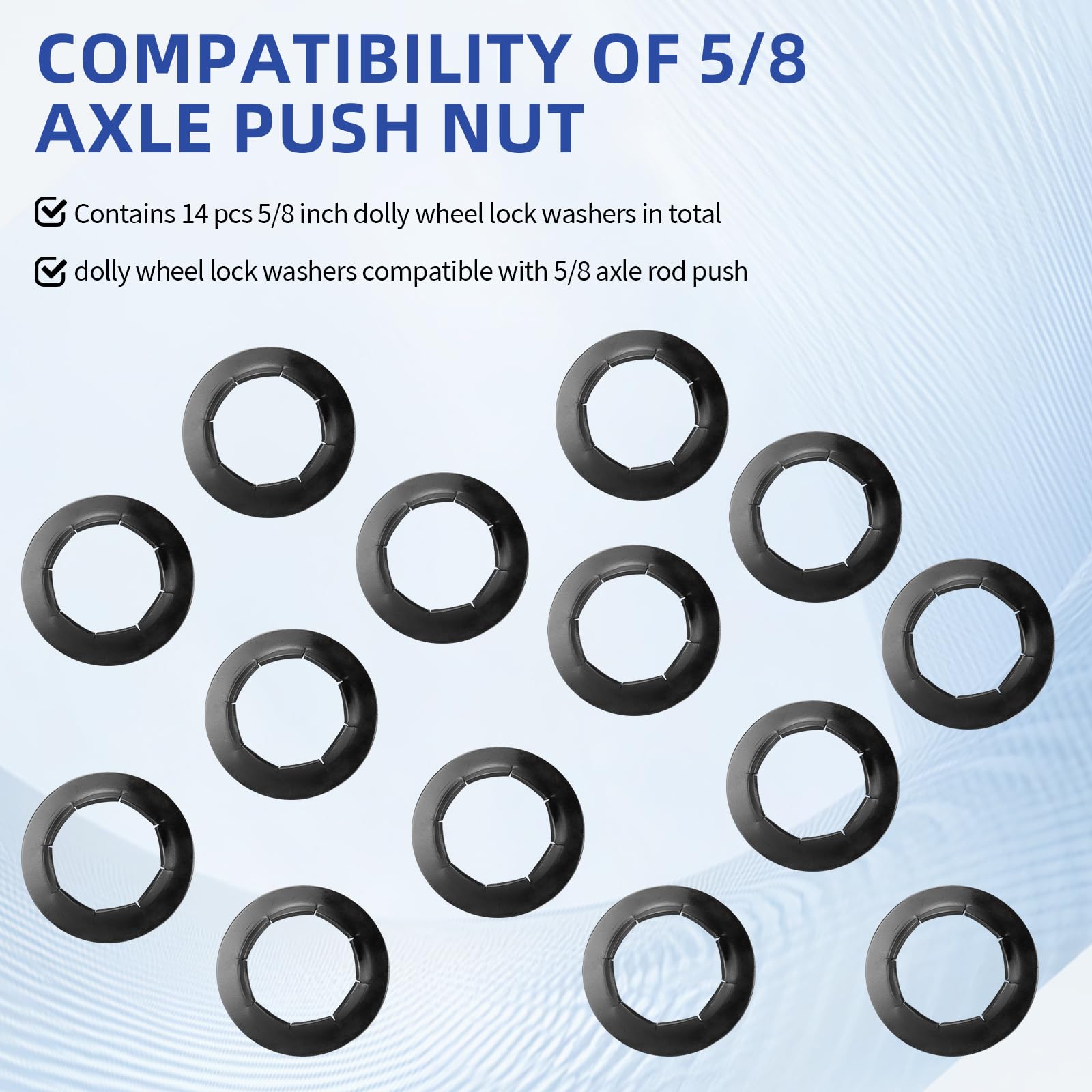 Snapklik.com : Dolly Wheel Lock Washer Replacement For Hard-to-Find ...
