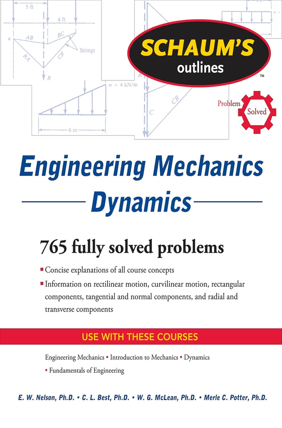 Amazon | Schaum's Outline of Engineering Mechanics Dynamics (Schaum's ...