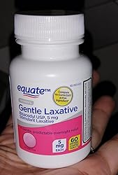 Amazon.com: Women's Laxative Tablets, Bisacodyl 5mg 120ct (Two 60ct ...