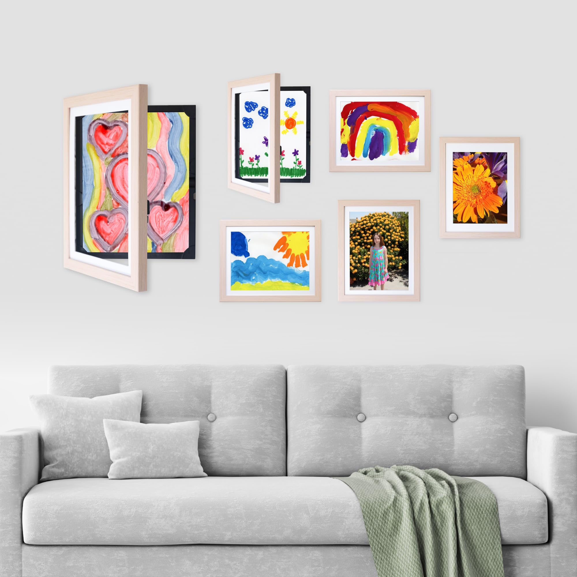 Tabletop Or Wall Mount Dynamic Artwork Frame Dynamic Frameslil Davinci