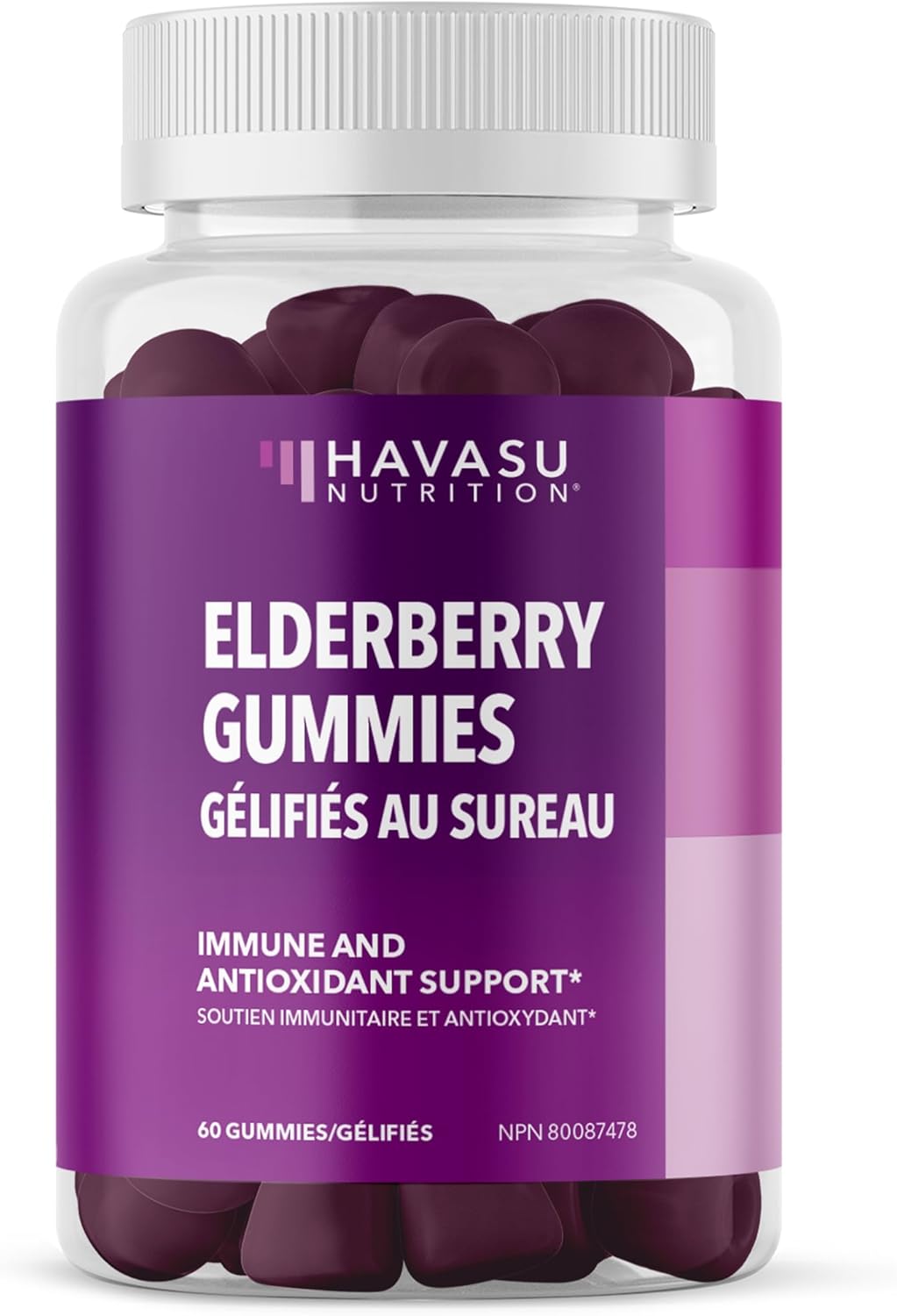 Elderberry Gummies 100mg for Fast Cold & Flu Relief | Immune Booster ...