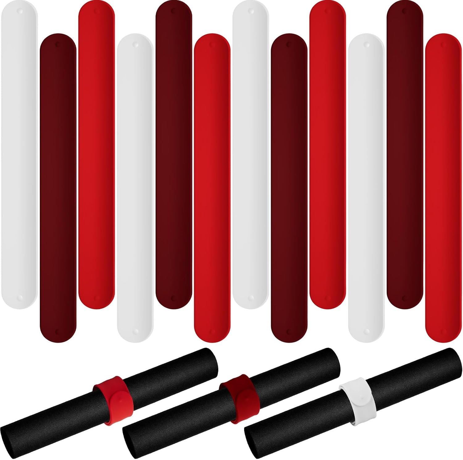 Amazon.com: Halloscume 12 Pcs 12 Pcs Wrapping Paper Roll Holder Holiday ...