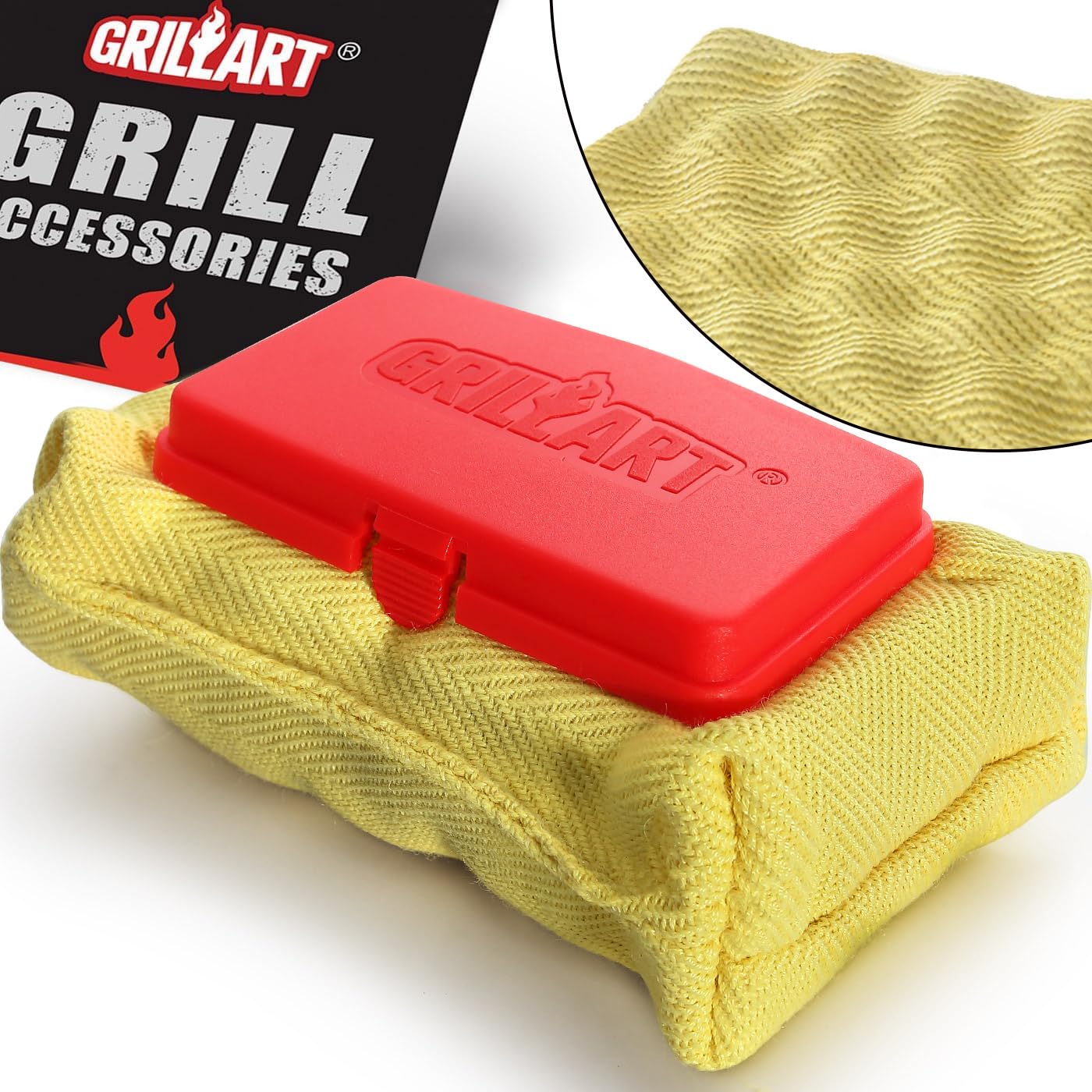 Amazon.com: GRILLART Grill Brush Bristle Free, Replaceable BBQ Cleaning ...