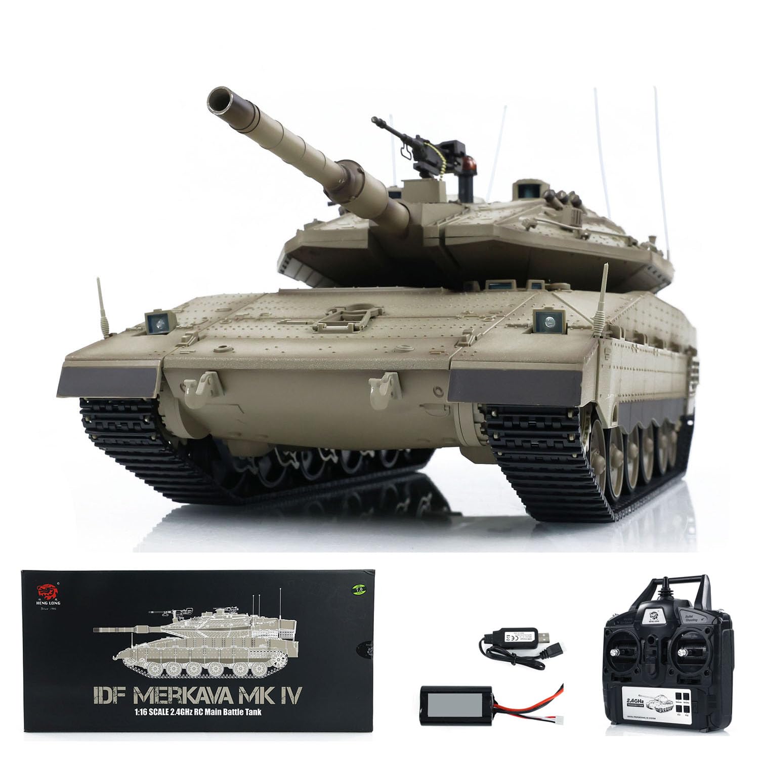 Remote Control Tank With Smoke And Sound TOUCAN RC 1/16 Scale Crusader ...