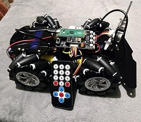 Amazon.com: Adeept 4WD Omni-Directional Mecanum Wheels Robotic Car Kit ...