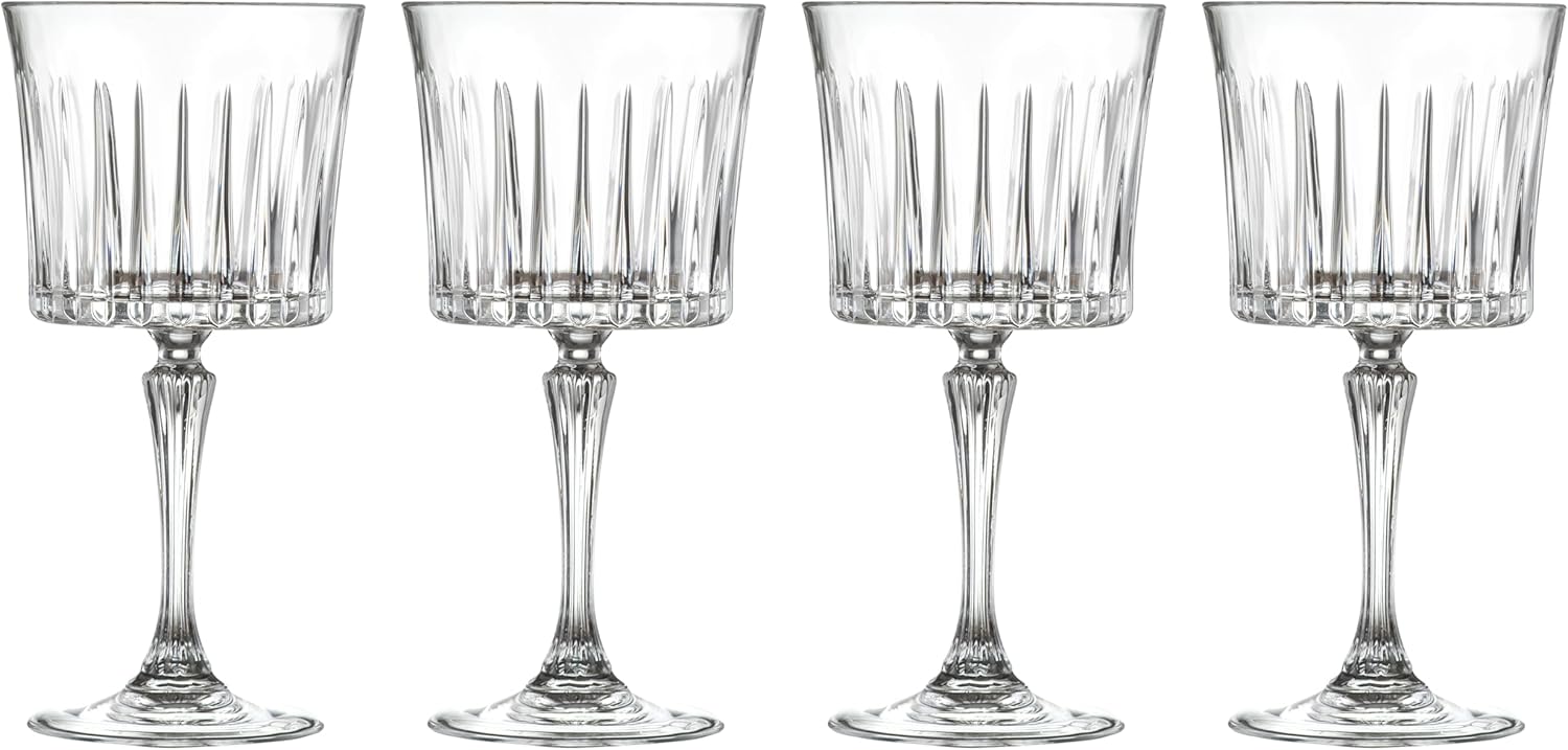 Amazon.com | Barski Cocktail - Gin & Tonic Glass - Wine Goblet - Red ...