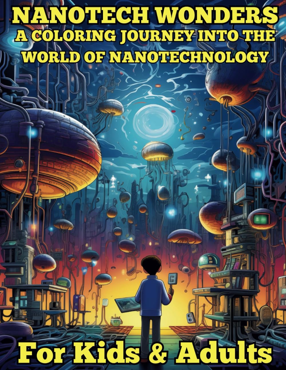Amazon.com: Nanotech Wonders, A coloring Journey into the World of ...