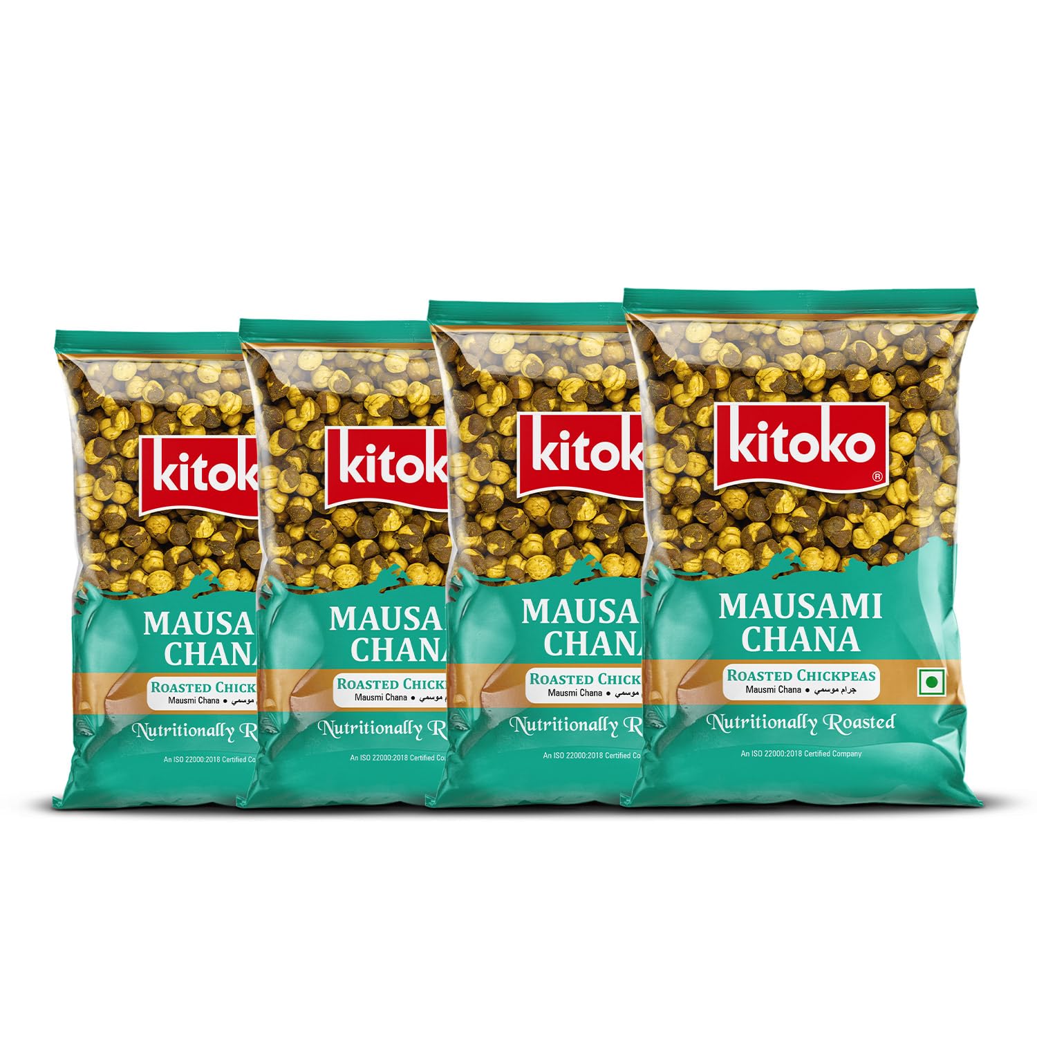Kitoko Foods Roasted Mausmi Chana 800gm Turemric Plus Salt Bhuna ...