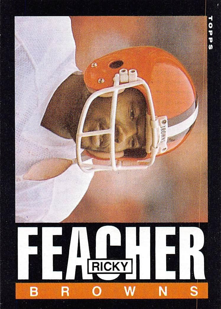 Amazon.com: 1985 Topps #227 Ricky Feacher : Collectibles & Fine Art