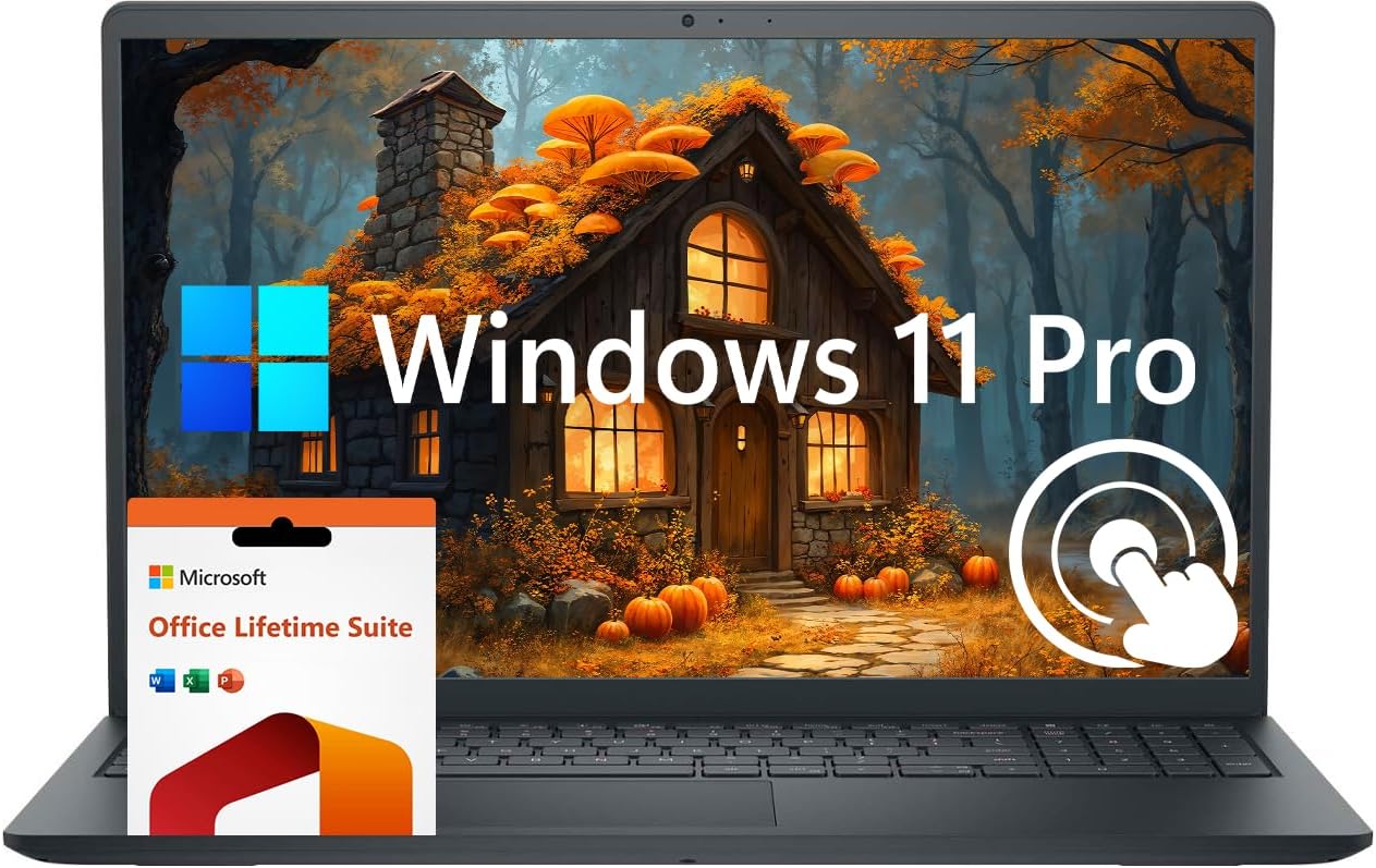 Amazon.com: Dell Inspiron Touch Screen Business Laptop Computer, 15 ...