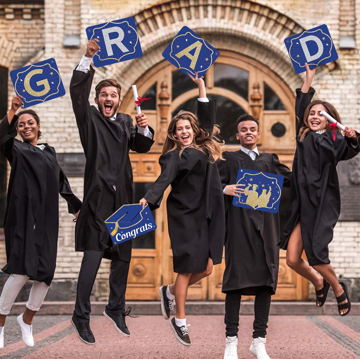 KMUYSL 2021 Graduation Decorations - Hanging Graduation Banner for ...