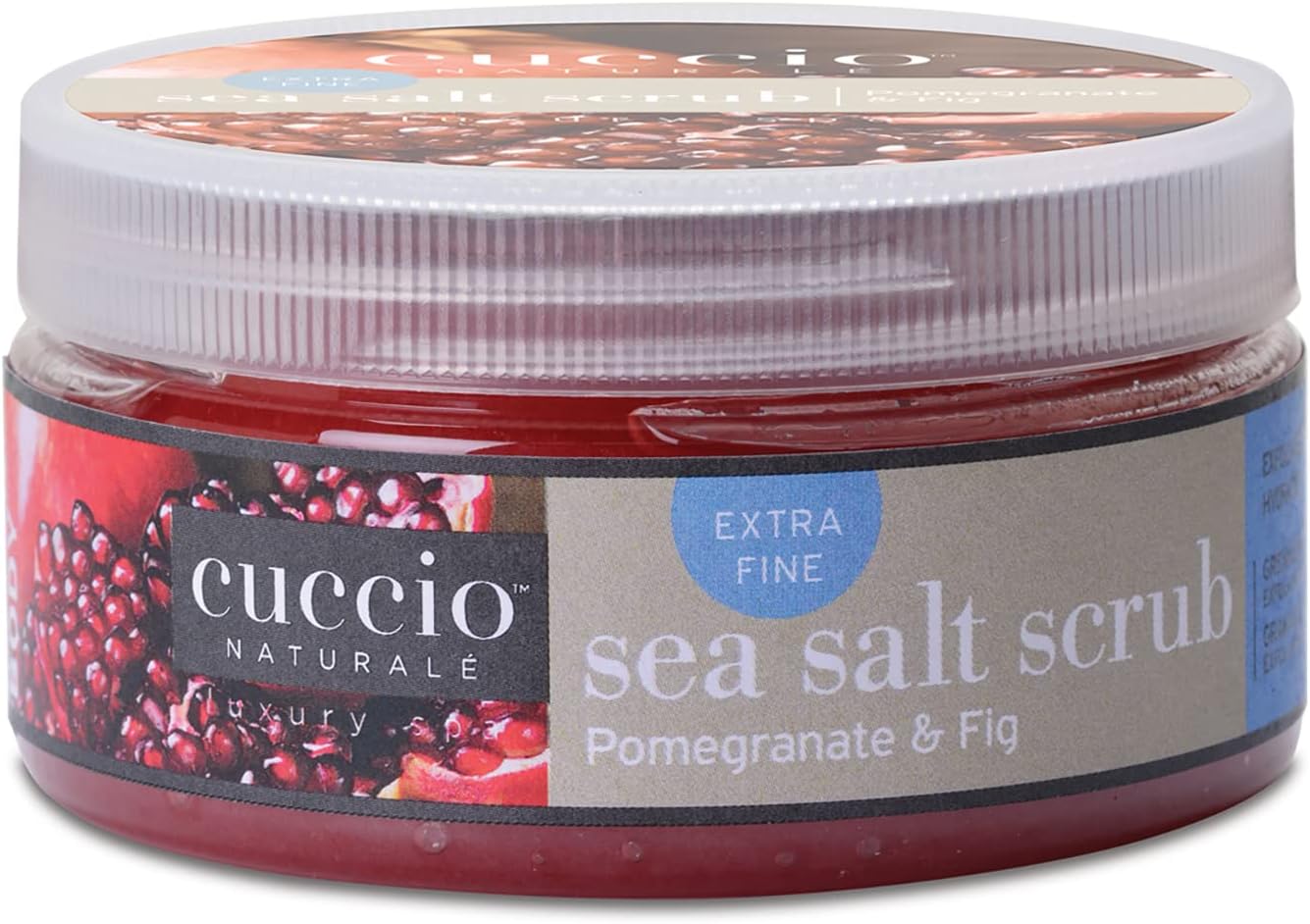 Amazon.com : Cuccio Naturale Sea Salt Scrub - Gently Exfoliates To ...