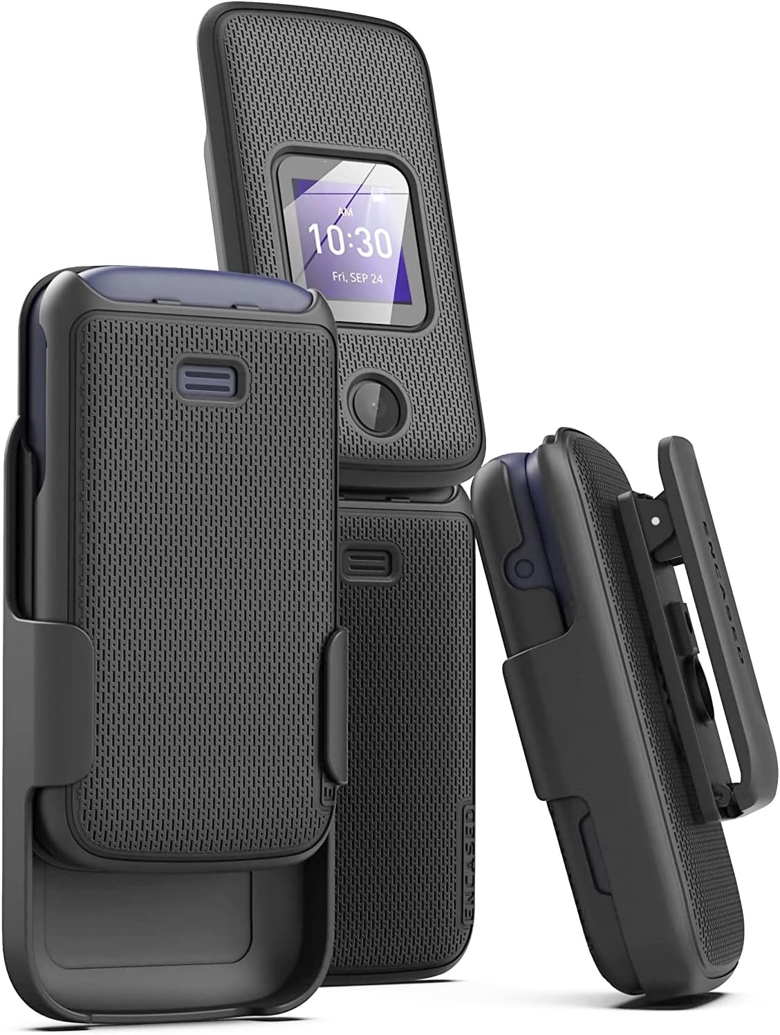 Amazon.com: Case with Clip for Go Flip 4 / TCL FLIP Pro Phone ...