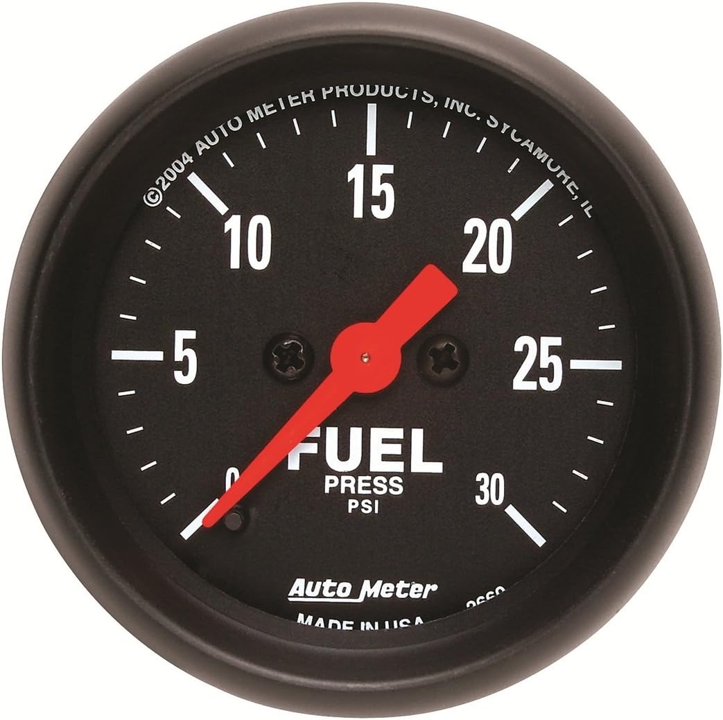 Amazon.com: Auto Meter 2660 Z-Series Electric Fuel Pressure Gauge ...
