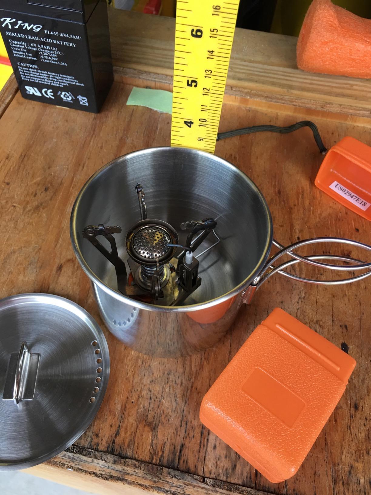 Amazon.com: DZO Universal Cup Lid, Stainless Steel - Fits Most Camping ...