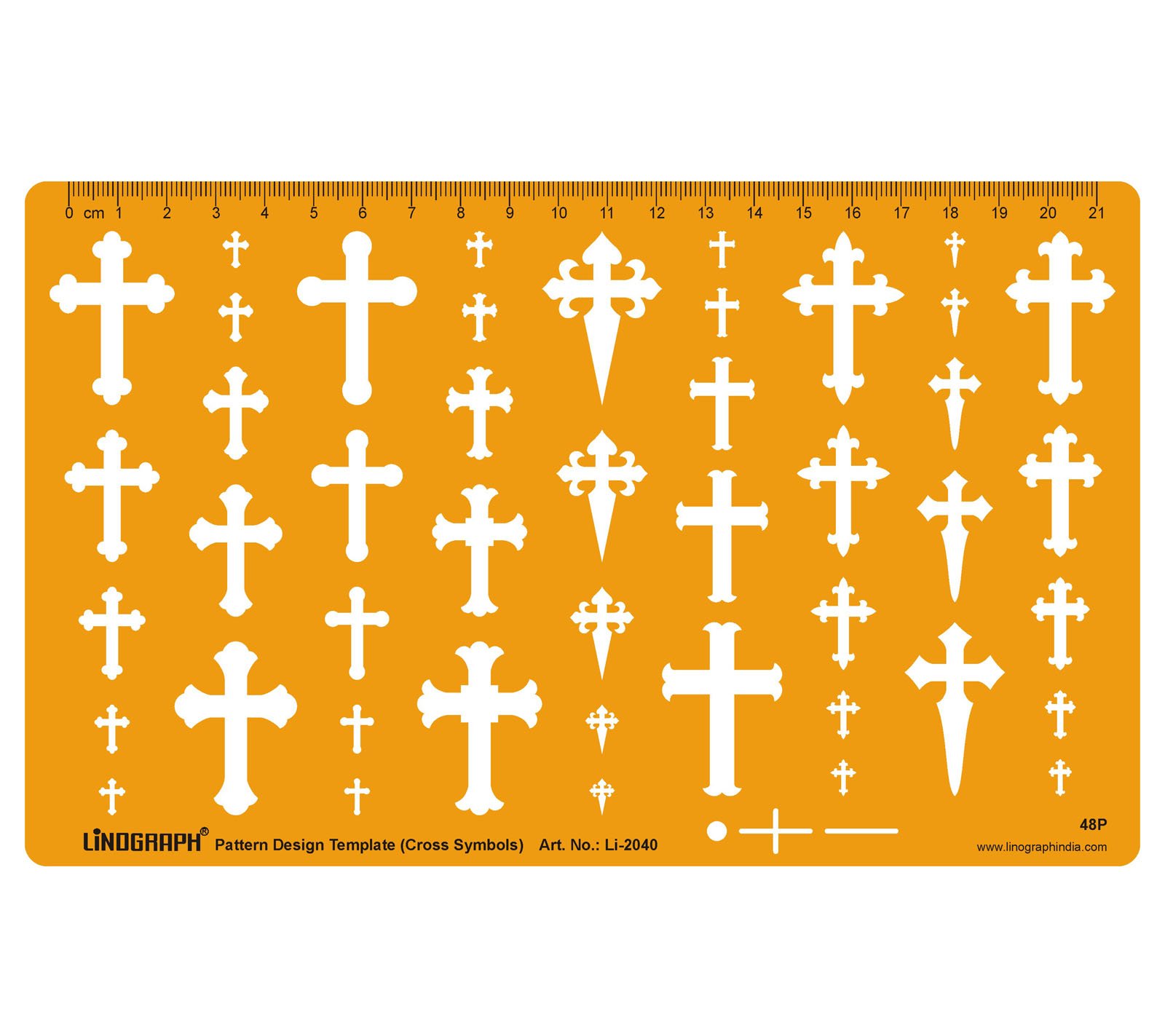 Buy Cross Crosses Template Shapes Symbols Drawing Drafting Template ...