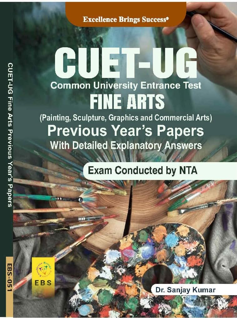 Buy CUET UG Fine Arts Entrance Exam Previous Year's Papers(English ...