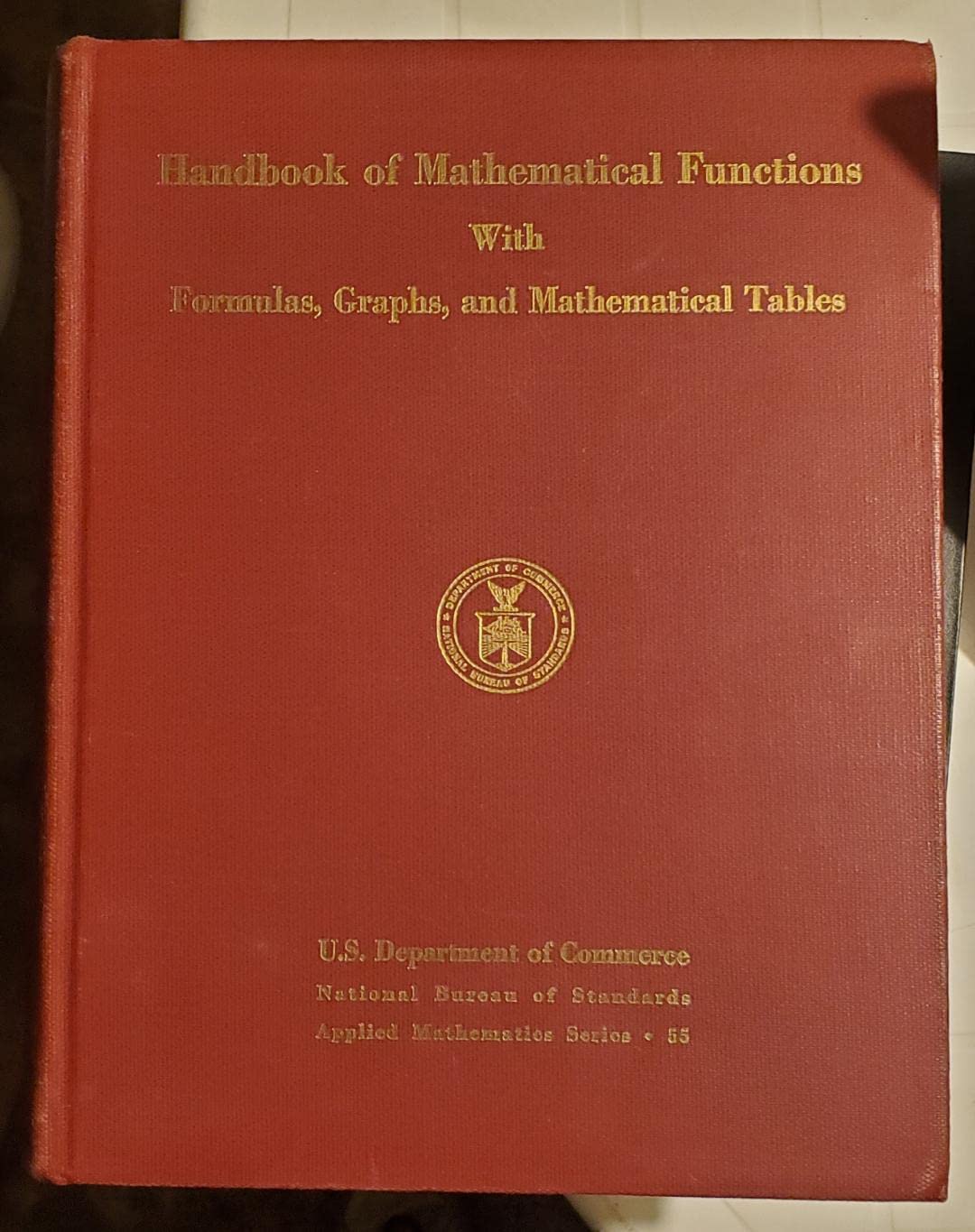 Handbook Of Mathematical Functions With Formulas Graphs And Mathematical Tables Applied