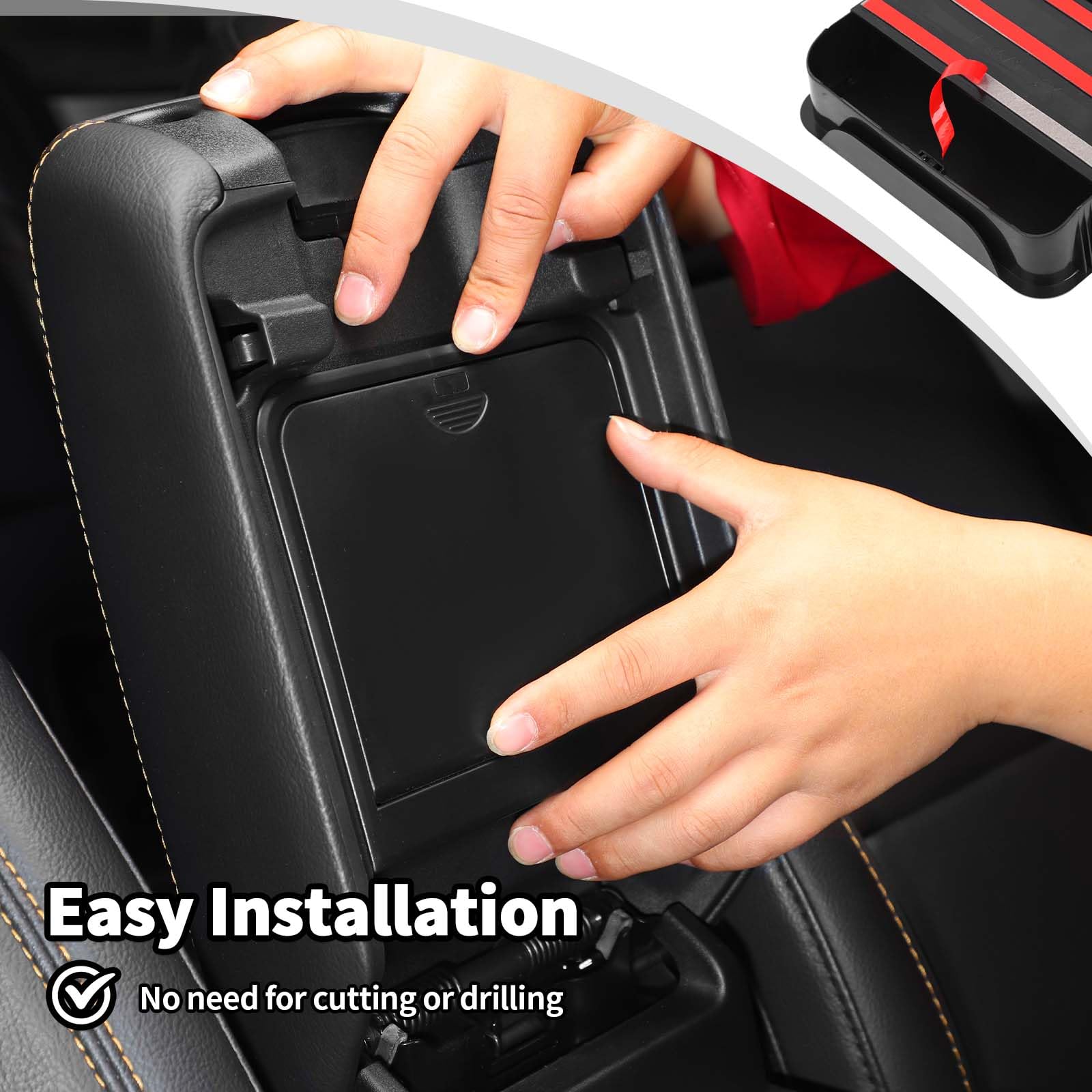 Snapklik.com : JWWY Center Console Armrest Center Armrest Storage Box ...