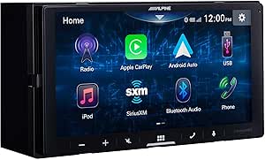 Alpine iLX-W670 Digital Multimedia Receiver with CarPlay and Android ...