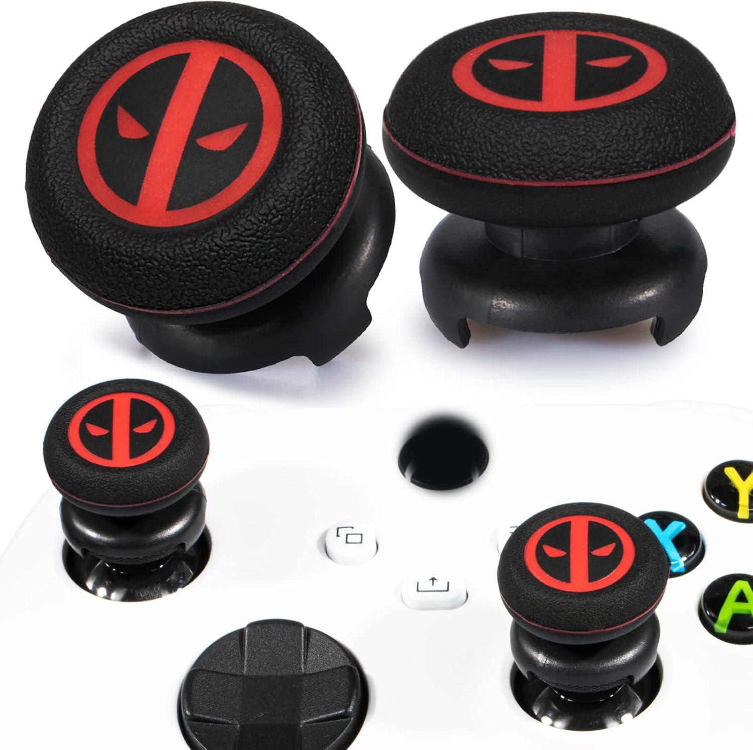 Amazon.com: Playrealm FPS Thumbstick Extender & Printing Rubber ...