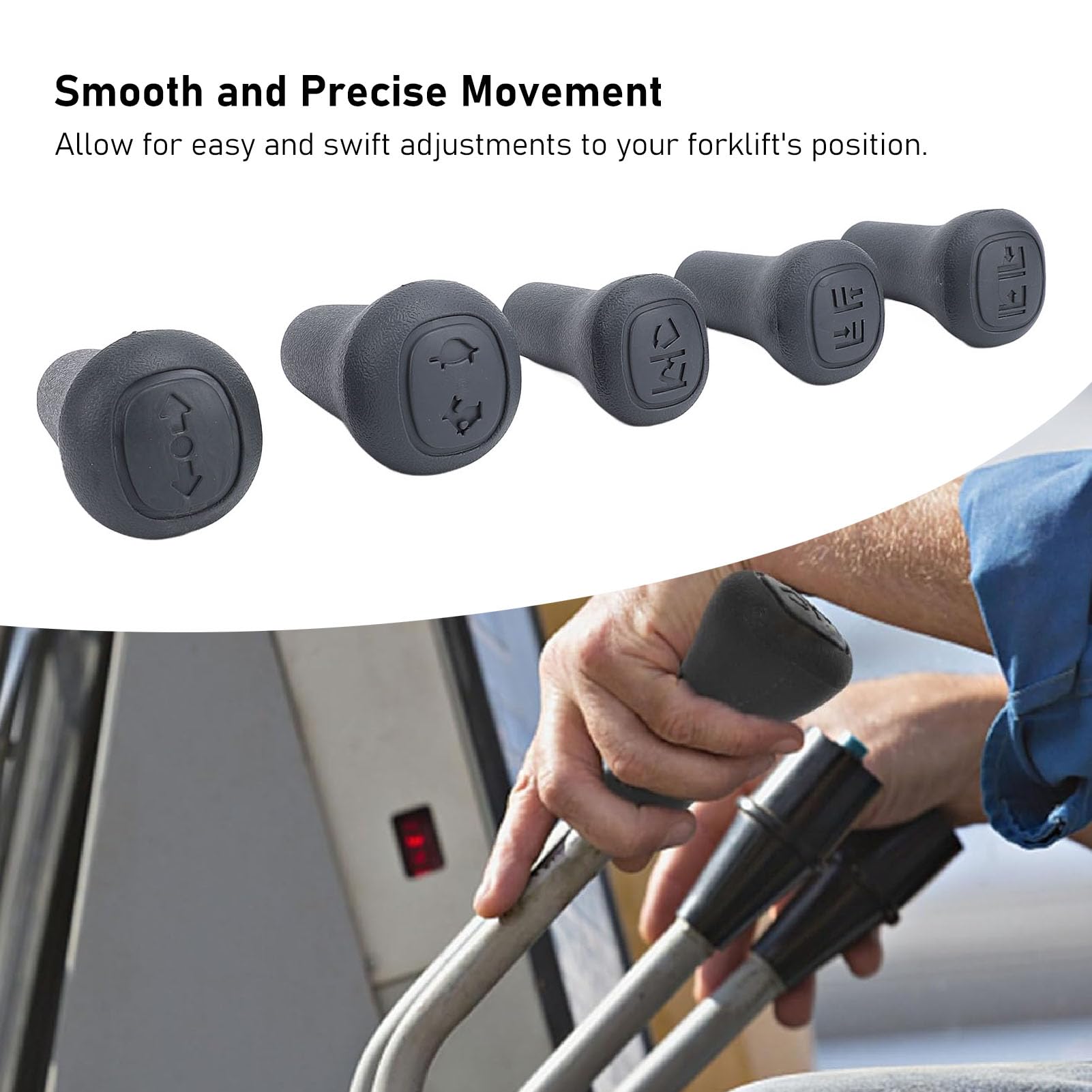 Snapklik.com : Forklift Handle Knob, Leverage Lever Knob Smooth ...