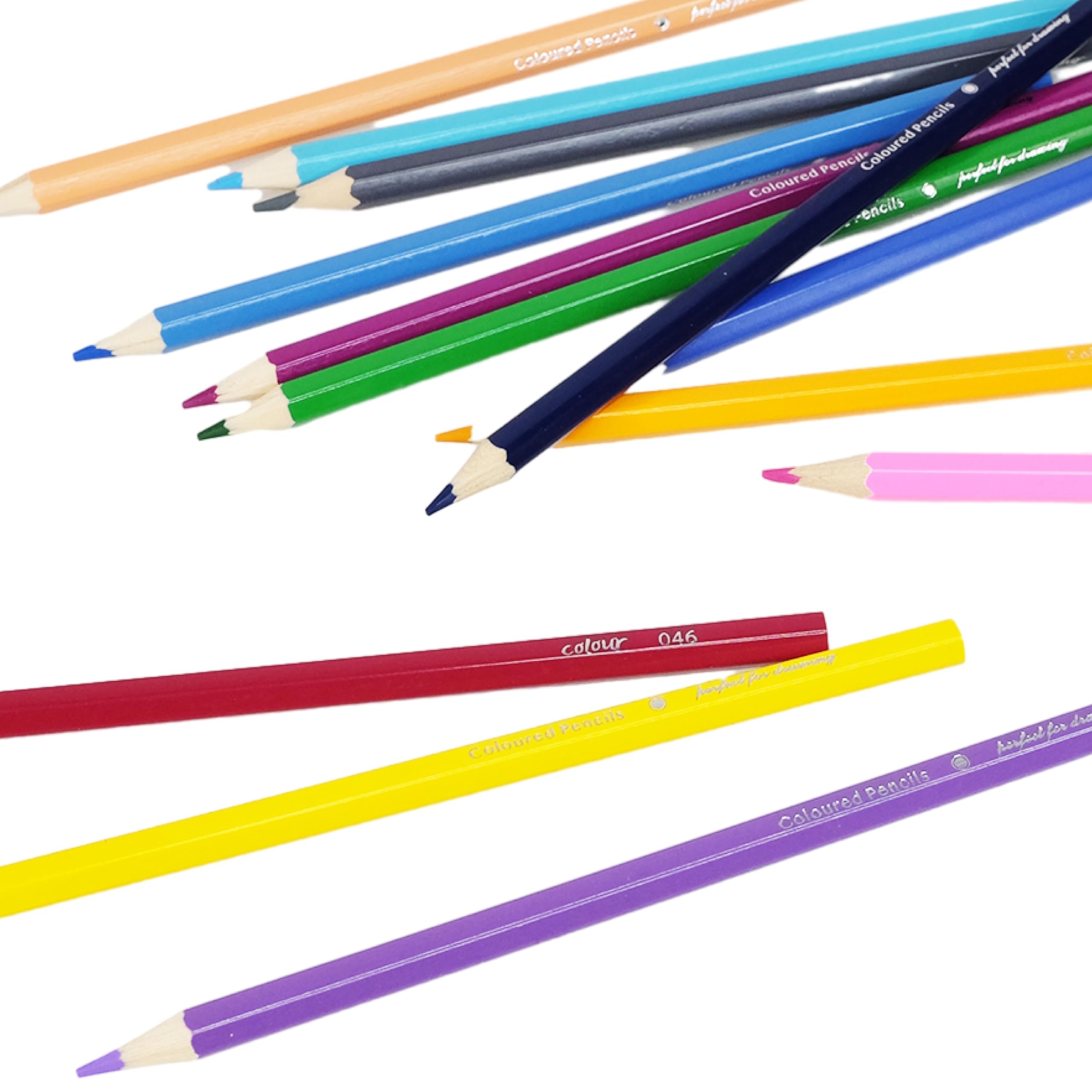 Box Of Map Coloring Pencils Mini Colored Pencil Pencils For Writing