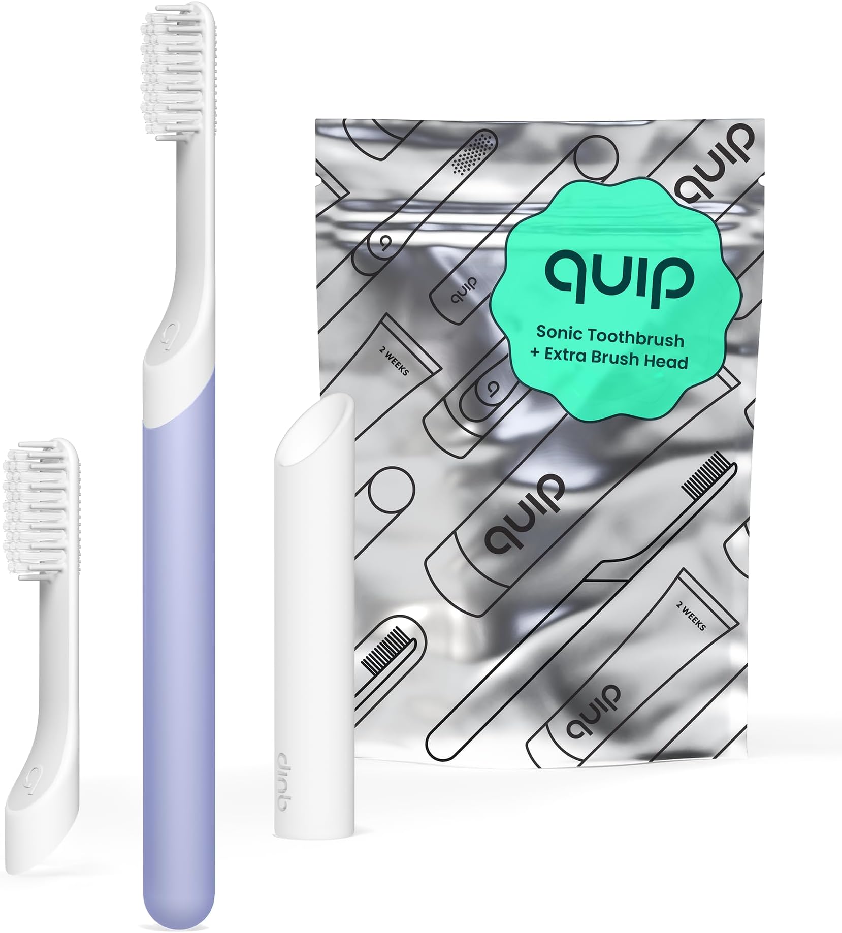 Amazon.com: quip Sonic Toothbrush for Adults with Timer - Includes ...
