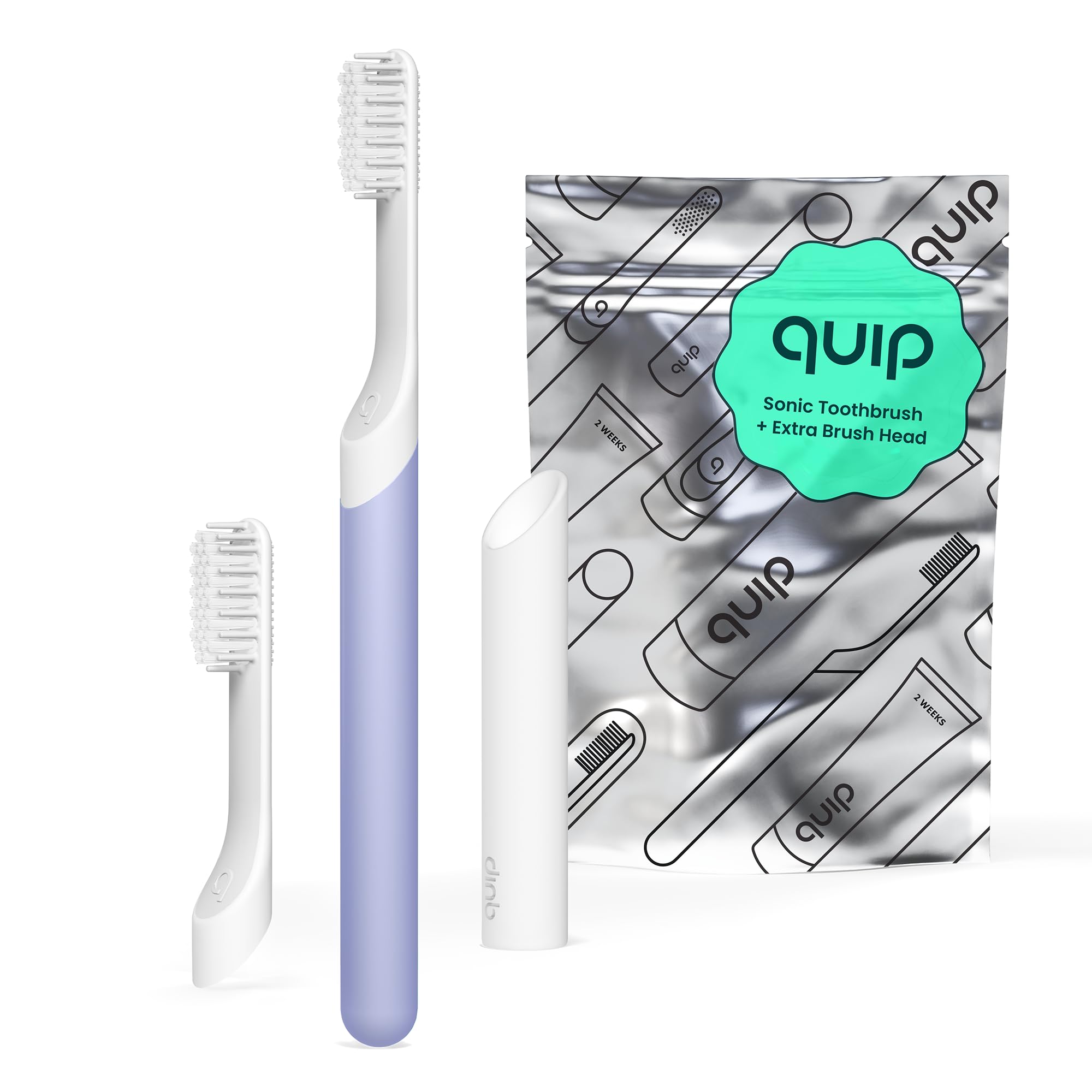 Amazon.com: quip Sonic Toothbrush for Adults with Timer - Includes ...