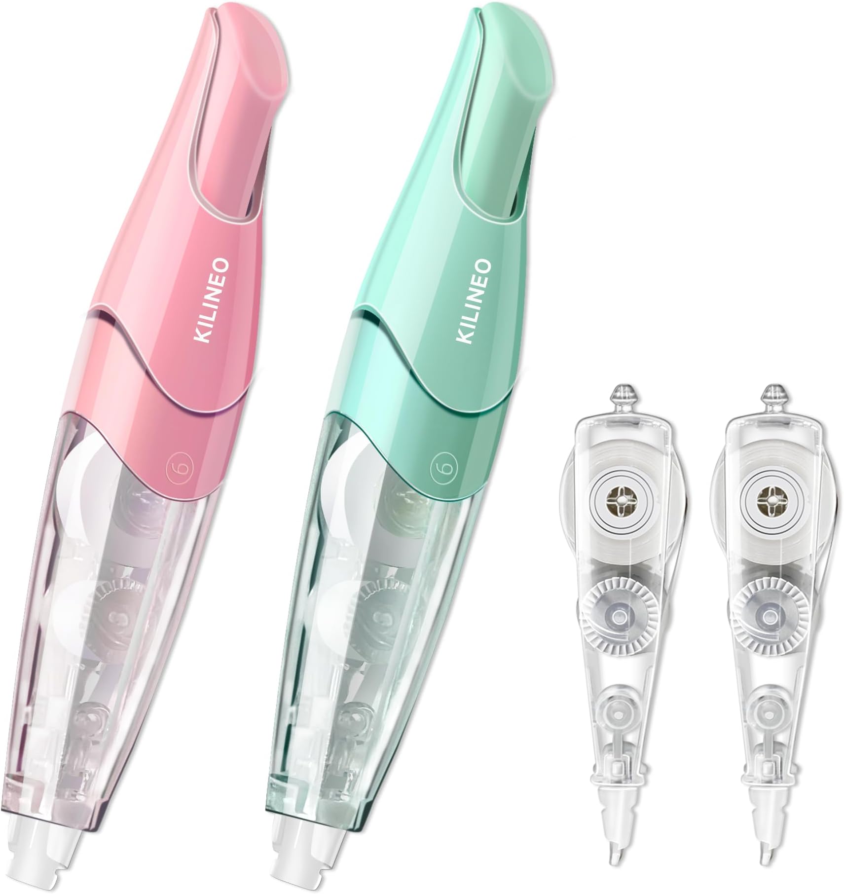 Amazon.com : Geluode 5Pcs Refillable Retractable Correction Tape ...