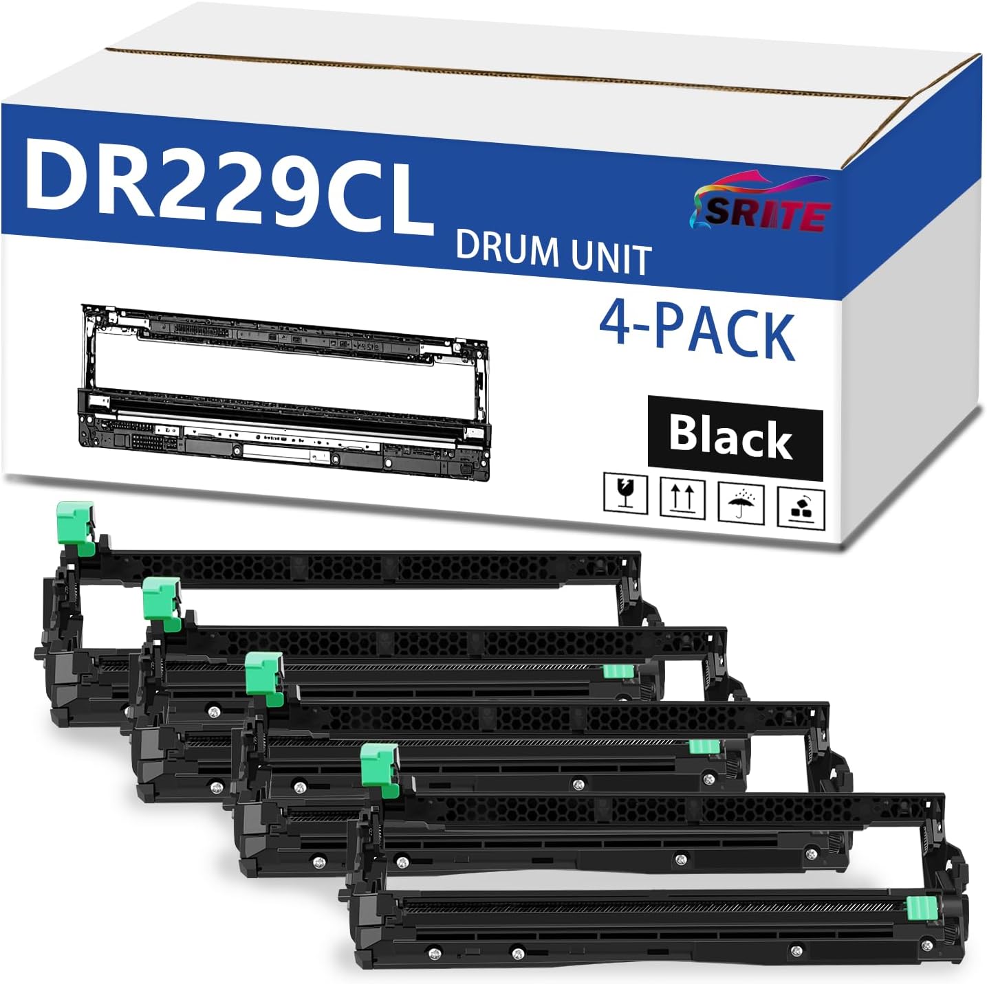 Amazon.com : DR229CL DR-229CL Drum Unit Not Toner Replacement for ...