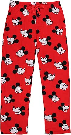 Disney Mickey Mouse Mens' Lounge Pants & Collectible Vinyl Gift Set ...