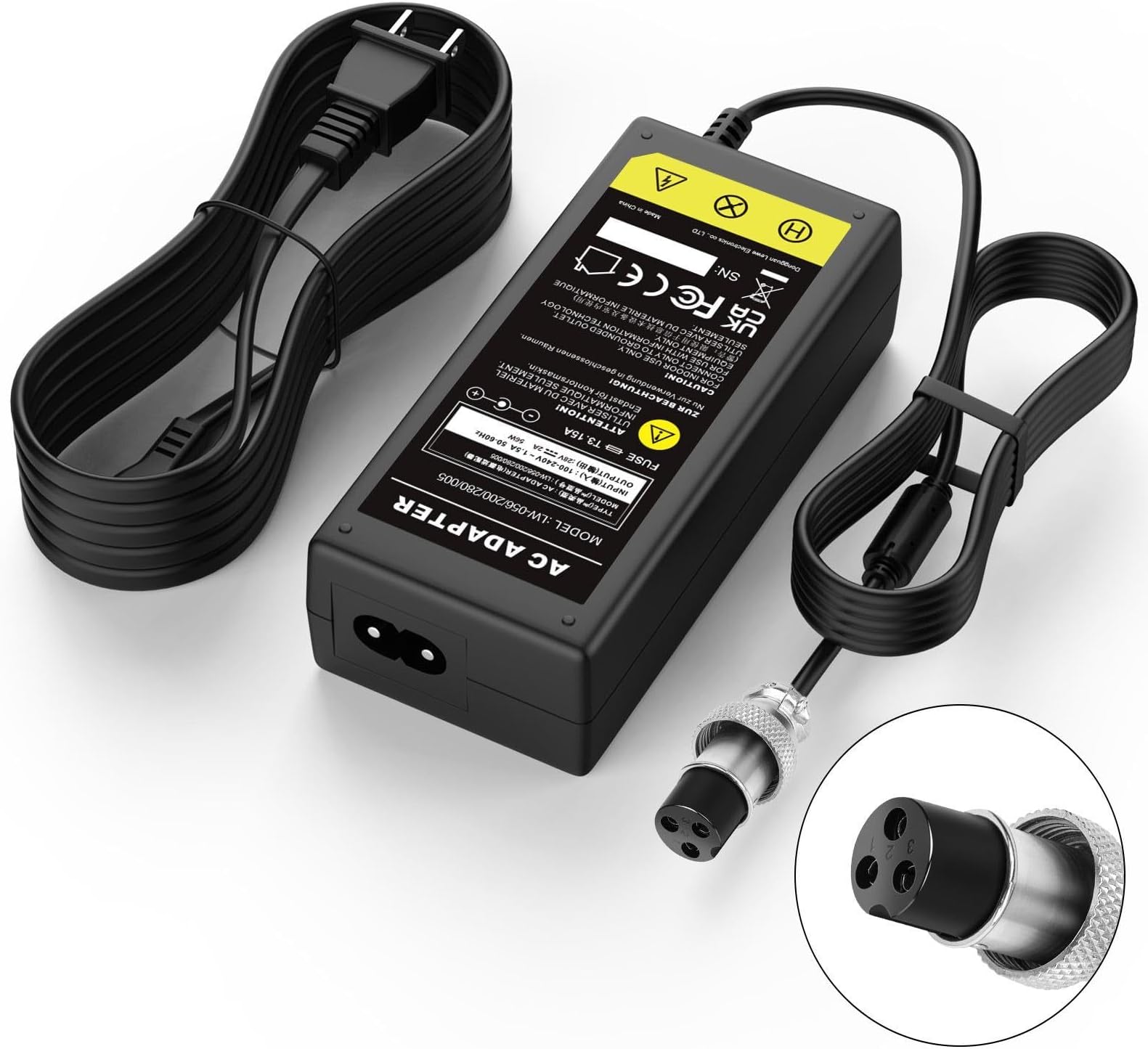 Amazon.com: 28V 2A Electric Bike Scooter Battery Fast Charger for Razor ...