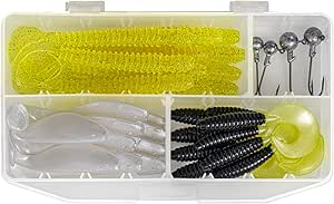 Amazon.com : Tailored Tackle Walleye Lures Fishing Kit Tackle Box with ...