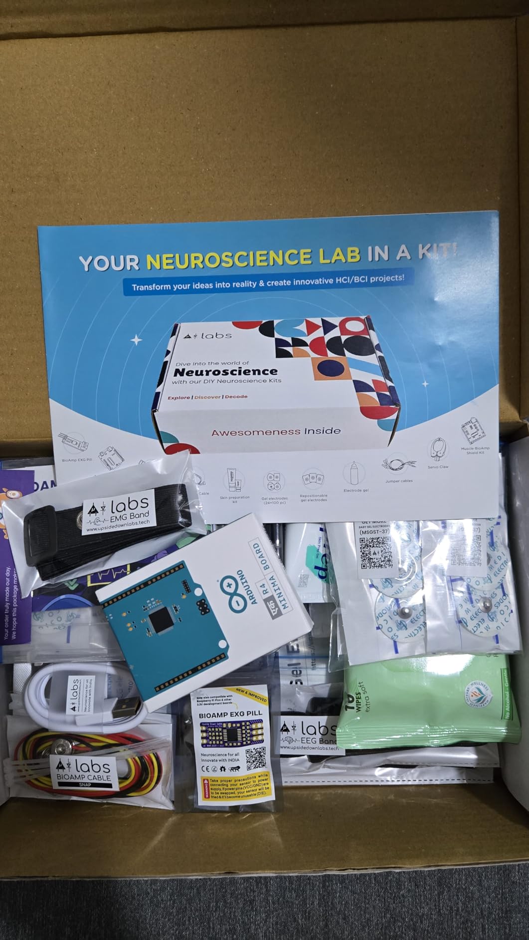 Buy DIY Neuroscience Kit Pro with (2025 Edition) | Your Neuroscience ...