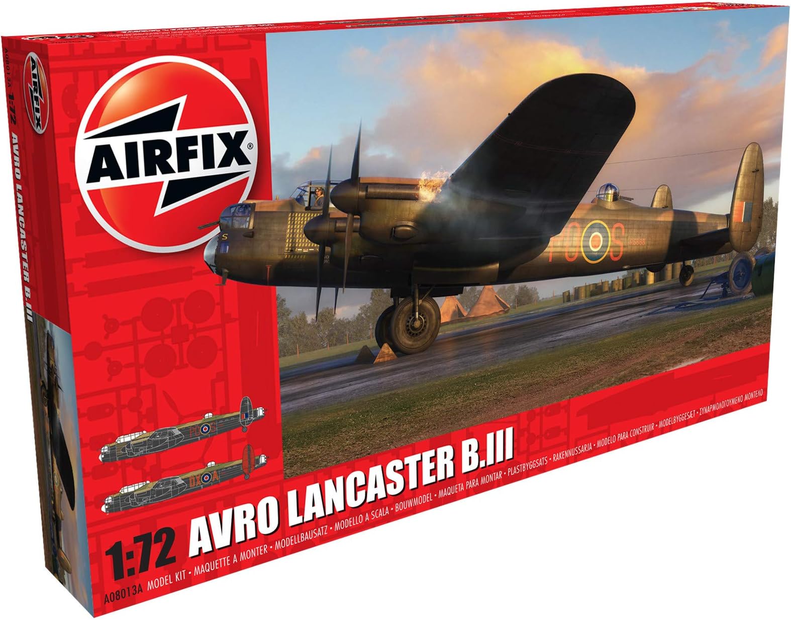 Revell Avro Lancaster MKI/II 1:72 Scale Model Kit -Plastic Model Kit ...