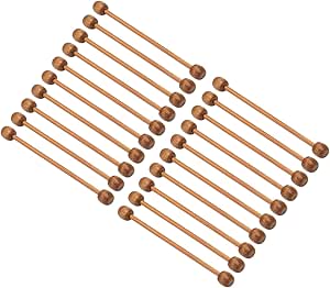 Amazon.com: Glomora 20Pcs Mini Wooden Dowel Rods, DIY Handcraft ...