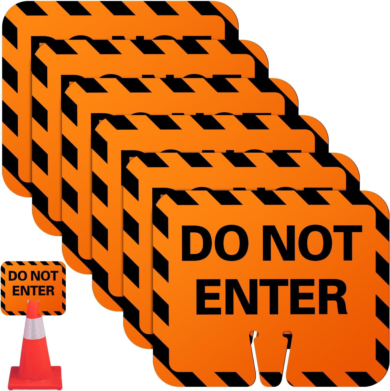 Amazon.com: AccuformNMC "Sidewalk Closed" Traffic Cone Top Sign ...
