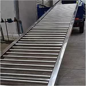 Heavy-duty Conveyor Unpowered Roller Chute - Multi-functional Unloading ...