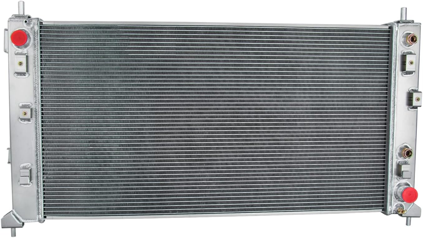 Amazon.com: ALLOYWORKS Aluminum Radiator For Chevy Silverado GMC Sierra ...